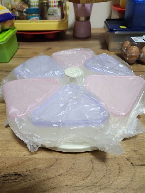 Tupperware Party Rotating Tray Storage Furniture And Home Living Kitchenware And Tableware Food