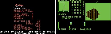 The Games We Played Racing Destruction Set C64 OhGizmo