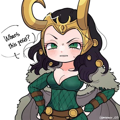 Lady Loki By Mermer Thor X Loki Loki Art Marvel Funny Marvel Dc Comics Marvel Memes Marvel