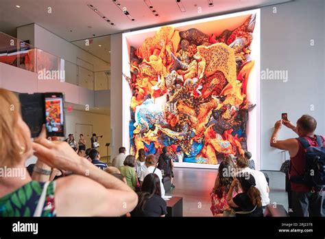 Unsupervised By Refik Anadol At Moma Artificial Intelligence Interprets Years Of Moma S Art