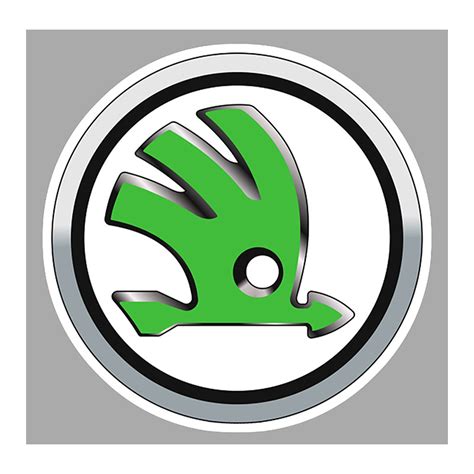 Skoda Laminated Decal Cafe Racer