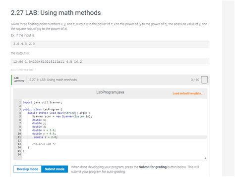 Solved 227 ﻿lab Using Math Methodsgiven Three