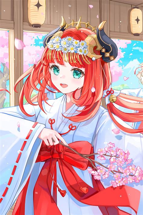 Nilou Genshin Impact Drawn By Yutukicom Danbooru