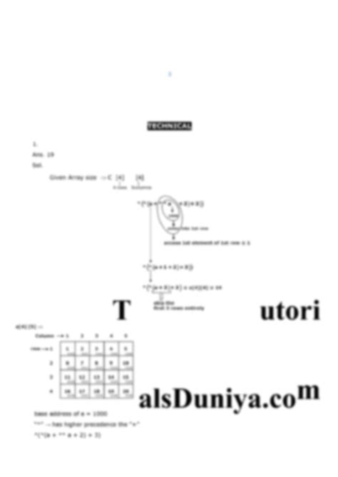 SOLUTION Gate Computer Science Engineering Cse Question Paper Solutions Studypool