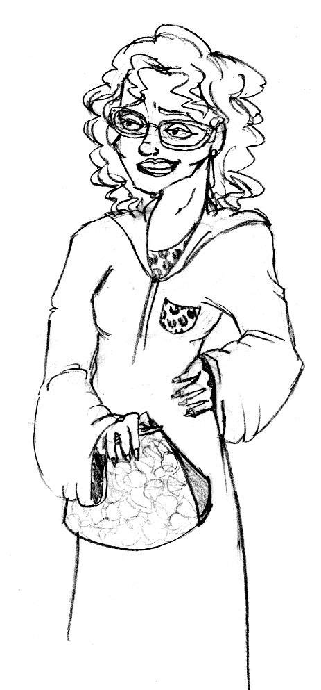 Rita Skeeter Sketch By Mionebookworm On Deviantart