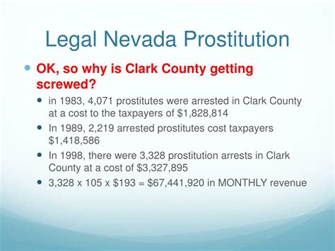 Ppt Legal Prostitution In Nevada Powerpoint Presentation Free