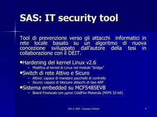 SAS Secure Active Switch PPT