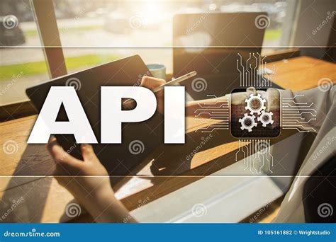 Application Programming Interface API Software Development Concept Stock Photo Image Of