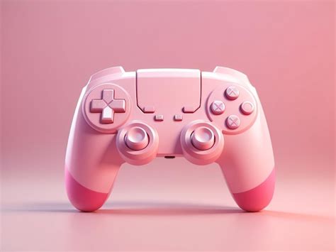 Premium Photo Sleek Gaming Control Minimal Gamepad Or Game Controller Icon Isolated