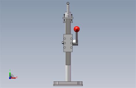 手板压力机solidworks 2020模型图纸下载 懒石网