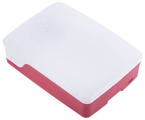 Rpi4 Case Redwhite Raspberry Pi Caja Oficial Raspberry Pi De