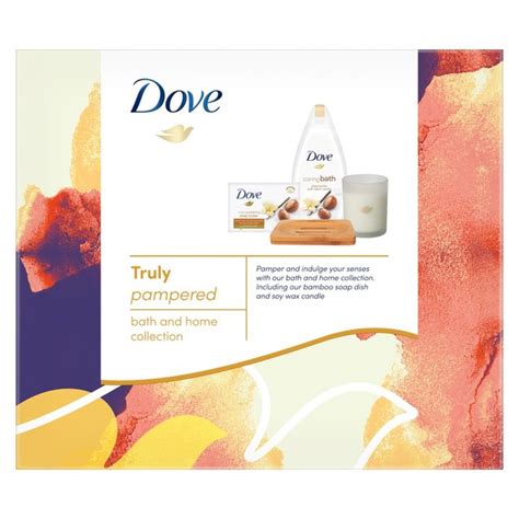 Dove Truly Pampered Bath And Home Collection T Set Ocado