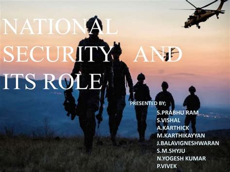 National Security Ppt Ppt