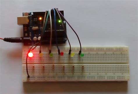 Fritzing Project Secuencia De Leds Arduino