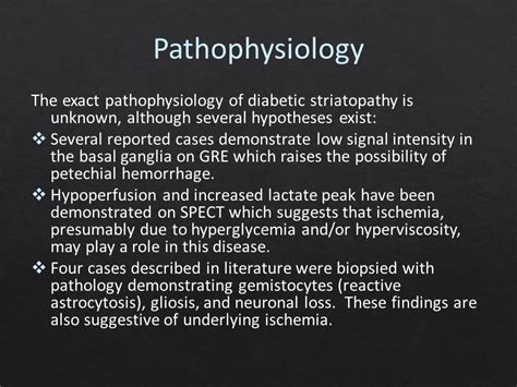Diabetic Striatopathy Ct And Mr Imaging Appearance Of A Rare Movement