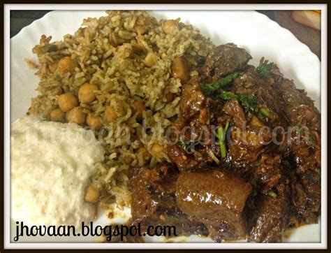 Jhovaan Meal In Konkani Recipe Assamese Style Pork Fry