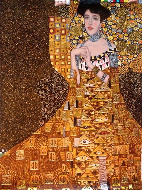 Wholesale Women Portrait Oil Painting Reproductions Portrait Of Adele