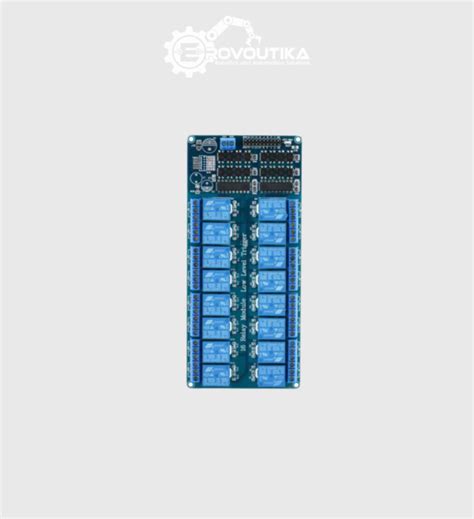 16 Channel 5V Relay Module SPDT Shop Erovoutika