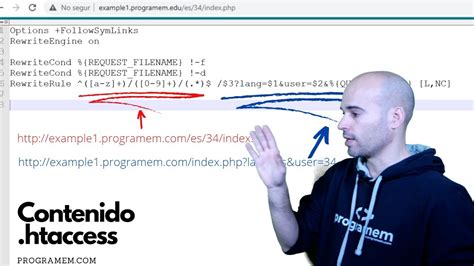 htaccess y url amigables o friendly iniciación youtube