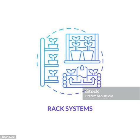 Konsep Ikon Sistem Rak Garis Tipis Ilustrasi Stok Unduh Gambar