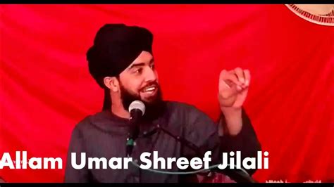 Allama Umar Shreef Jilali Youtube