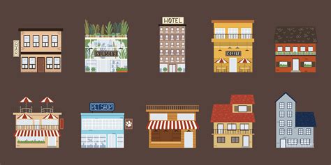 Urban Building Properties 2614051 Vector Art At Vecteezy