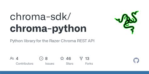 Github Chroma Sdk Chroma Python Python Library For The Razer Chroma Rest Api