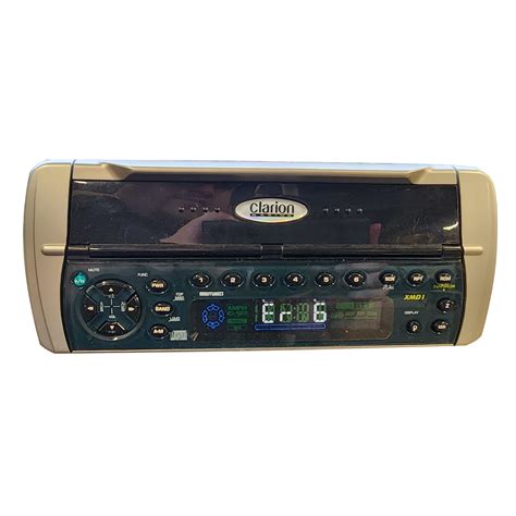 clarion xmd1 am fm cd marine stereo cd not working error 6 for
