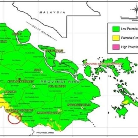 pre estimation map of mass movement in riau [1] the mining and energy