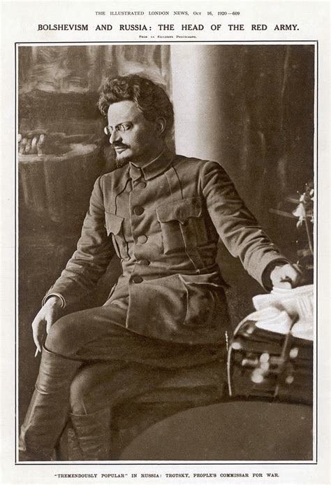 Leon Trotsky Or Lev Davidovich Photograph By Illustrated London News Ltdmar Fine Art America