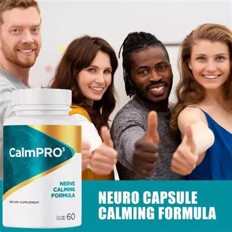 Calmpro5 Nerve Calming Formula Calmpro 5 Sciatic Ease Nerve Capsules £