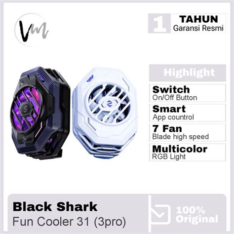 Promo Black Shark Funcooler 3 Pro Br31 3pro Blackshark Fun Cooler