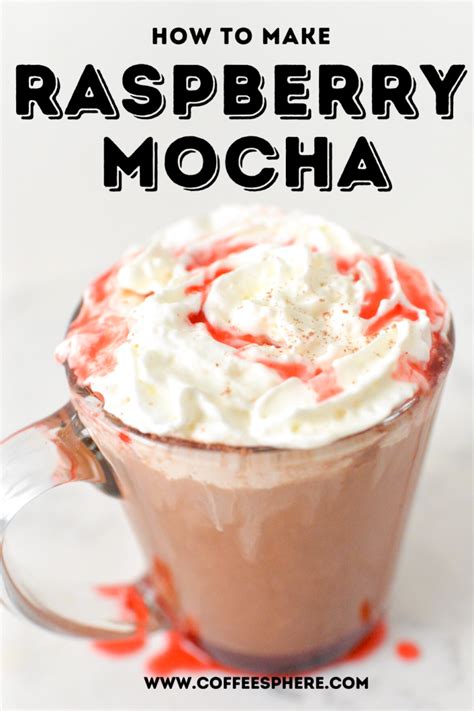 Raspberry Mocha - CoffeeSphere | Easy coffee drinks recipes, Coffee drink recipes, Coffee recipes