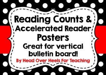 Reading Counts Accelerated Reader Posters Bulletin Board Kit By