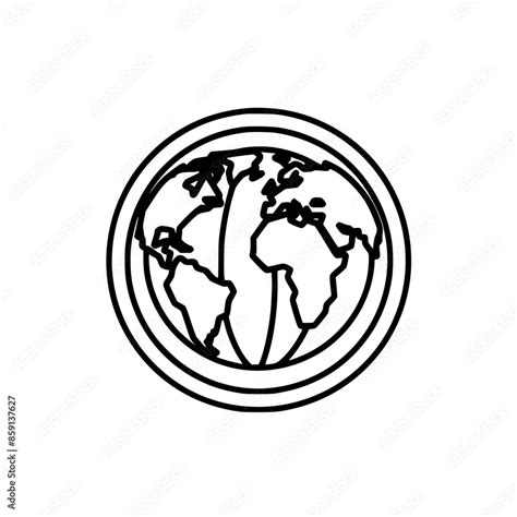 Globe Icon Globe SVG Travel SVG Adventure Svg File Flower Globe Svg
