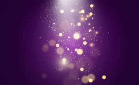 Hermosas Chispas Brillan Con Una Luz Especial Vector Premium