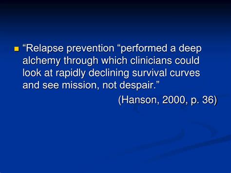 Ppt Remaking Relapse Prevention Powerpoint Presentation Free