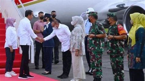 JADWAL Kunker Presiden Jokowi Dan Iriana Di Medan Besok Hadiri HPN Hingga Peresmian Terminal