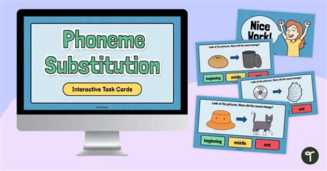 phoneme substitution digital activity teach starter