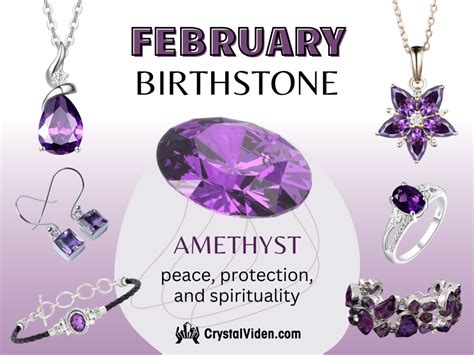 February Birthstone Amethyst And Its Meaning Crystal Viden
