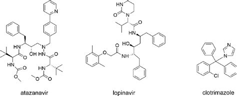 Chemical Structure Of Model Drugs Download Scientific Diagram