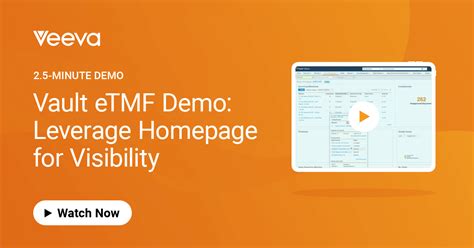 Veeva Etmf Leverage Homepage For Visibility Veeva Systems Europe