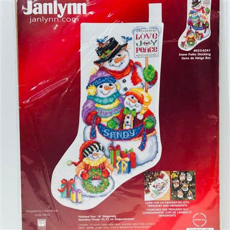 Counted Cross Stitch Christmas Stocking Etsy