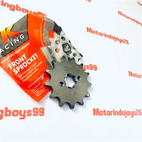 Jual Gear Depan Ninja Rr Yamaha Wr Suzuki Ts Tk Racing Shopee Indonesia