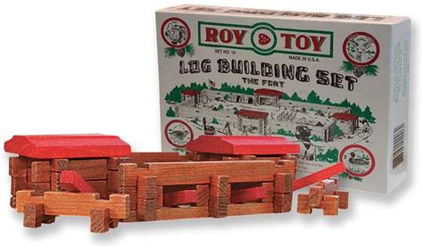 Roy Toy Log Building Set No 10 The Fort — Adventure Hobbies And Toys