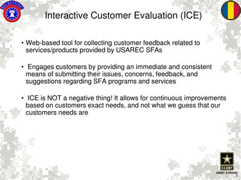 Ppt Ice Interactive Customer Evaluation Lashunda Davis Unit Service Coordinator Powerpoint