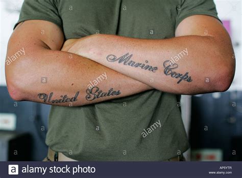 Semper Fidelis Chest Tattoo