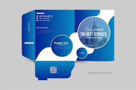 Premium Vector Modern And Creative Marketing Folder Design