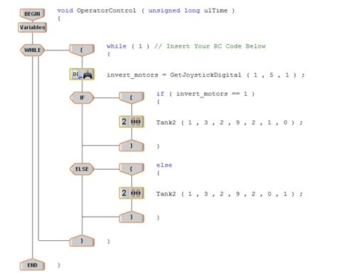 Press Button To Reverse Direction EasyC UNOFFICIAL Tech Support VEX Forum