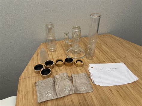 Vitae Glass Build Your Own Bong” Full Setup Includes Detachable Dual
